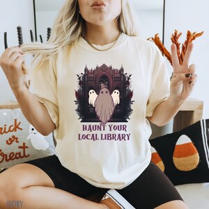 Librarian Shirt, Halloween Shirt, Library Shirt, School Librarian Gifts ...