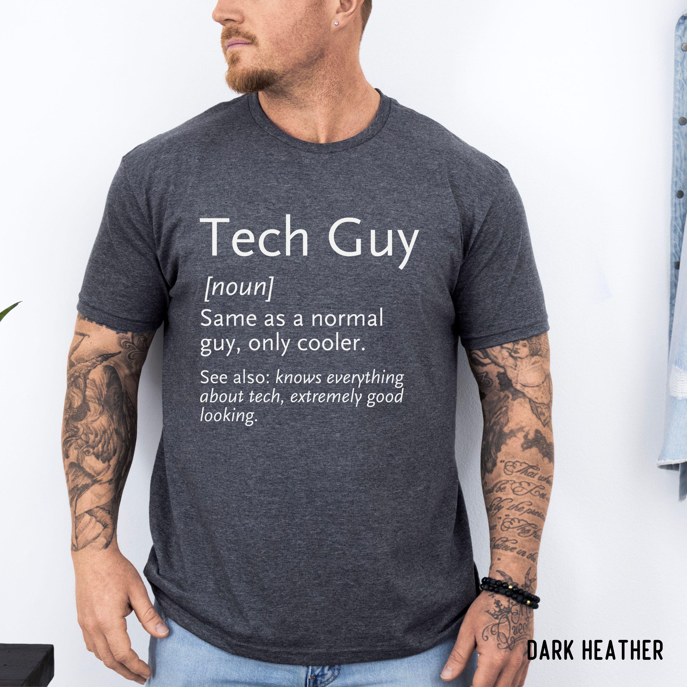 Tech Support Gift, Tech Guy Shirt, Definition Shirt, Computer Geek Gift ...