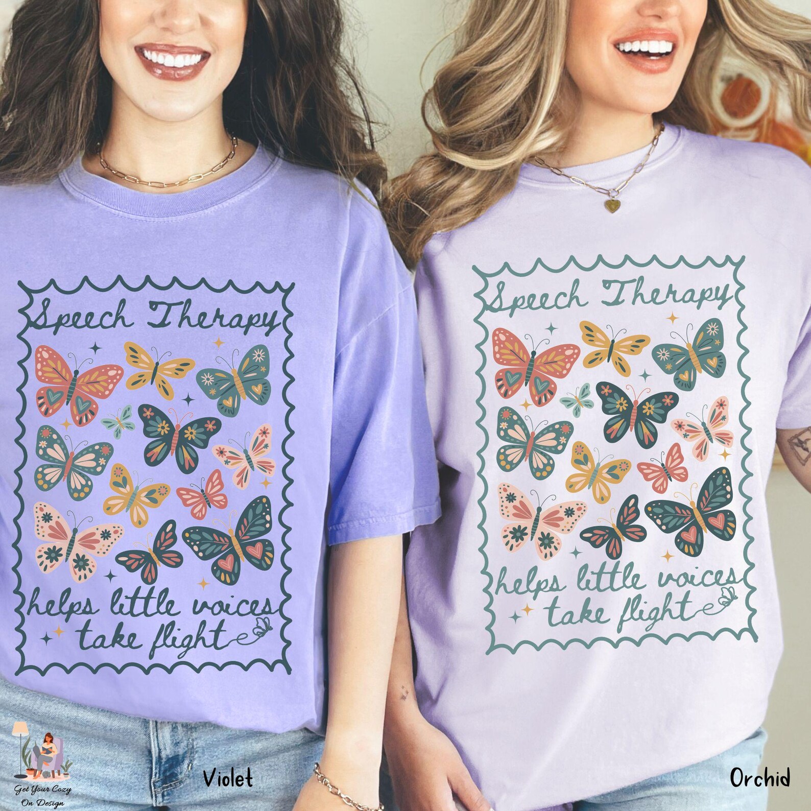 SLP Shirt, SLP Gift, Comfort Colors Tee-shirt, Speech Language ...
