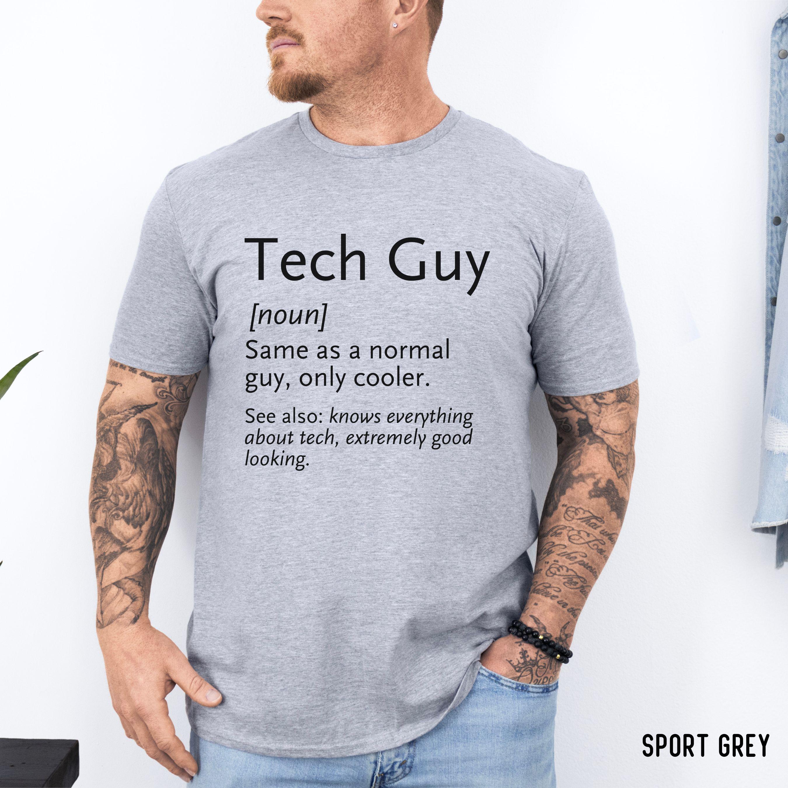 Tech Support Gift, Tech Guy Shirt, Definition Shirt, Computer Geek Gift ...