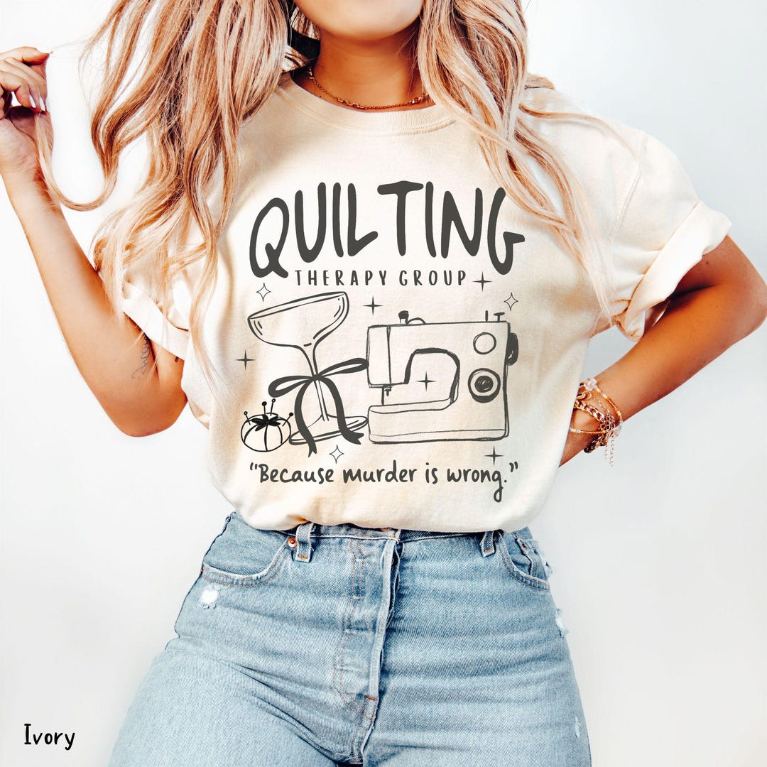Funny Quilting Shirt, Comfort Colors Shirt, Quilt Retreat Shirt ...