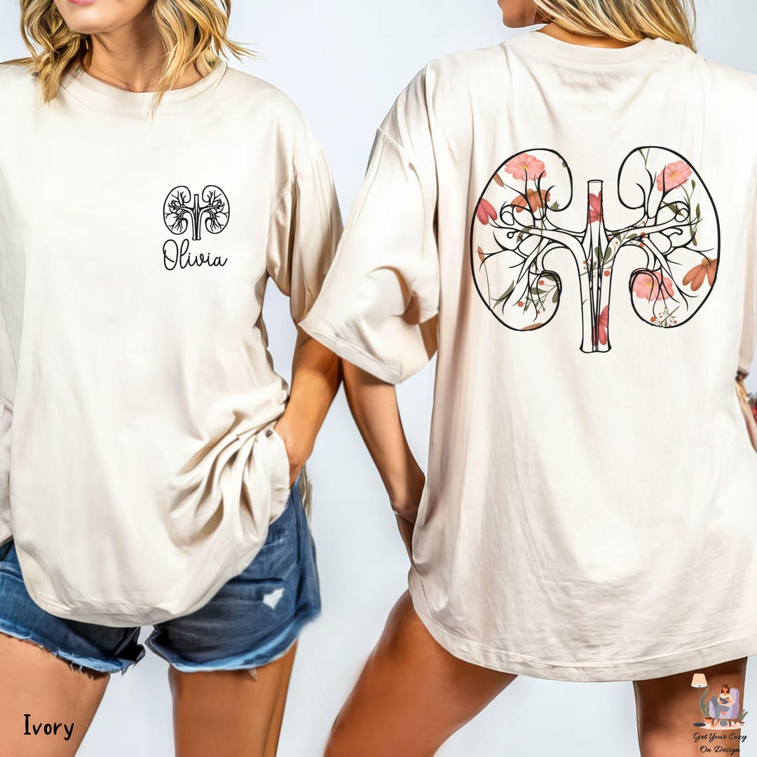 Urology Shirt, Custom Name Matching Nurse Shirts, Floral Urology Gift ...