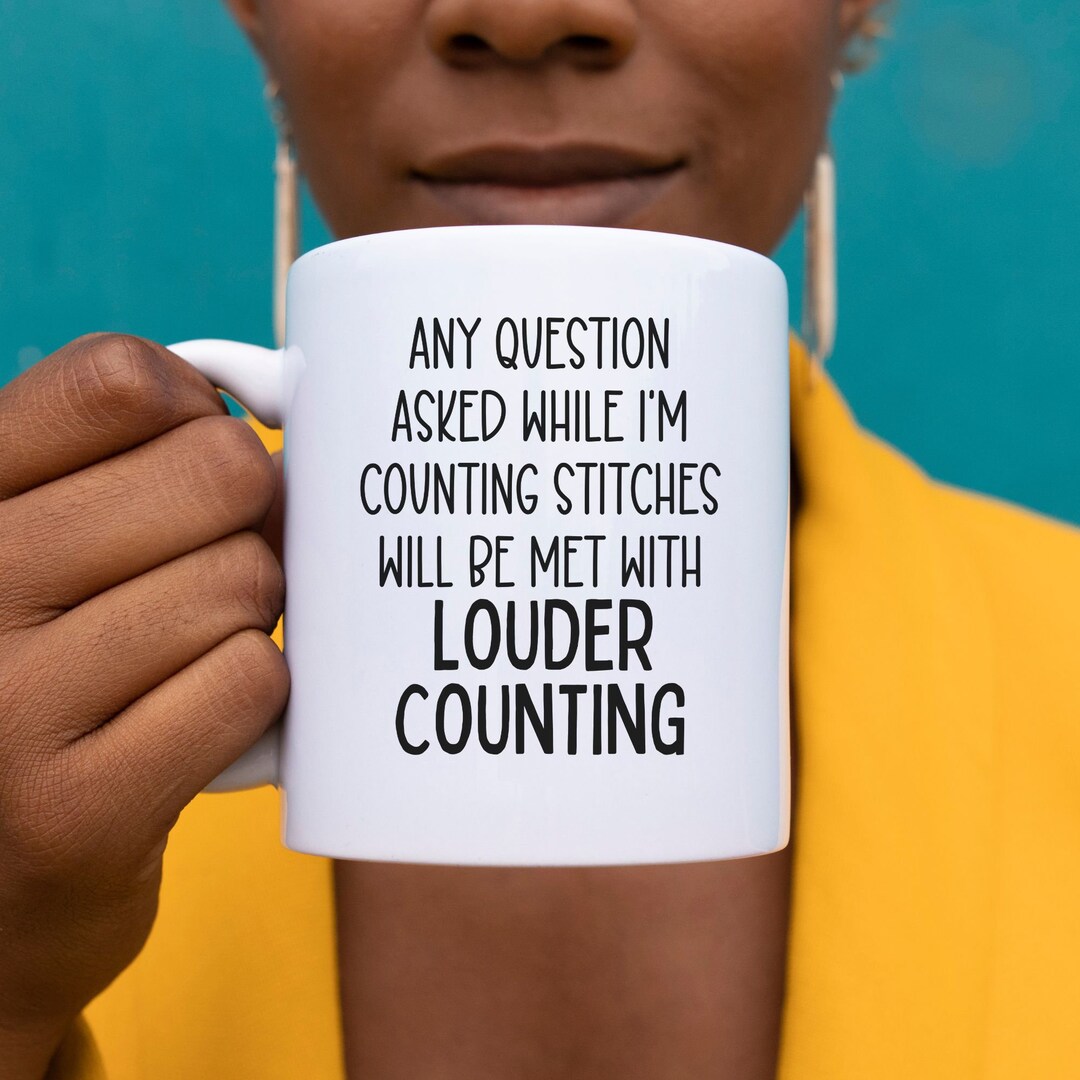 Funny Cross Stitch, Cross Stitch Mug, Cross Stitchers, Stitcher Gifts ...