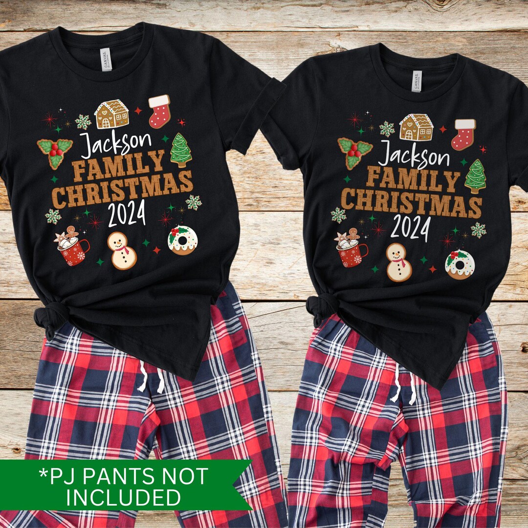 Family Matching Pajamas Christmas, Family Xmas Pajamas, Matching ...