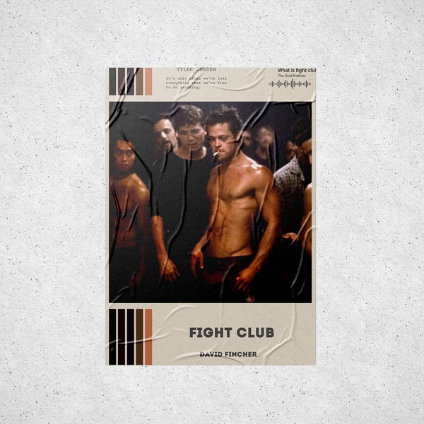 Fight Club Poster - Etsy