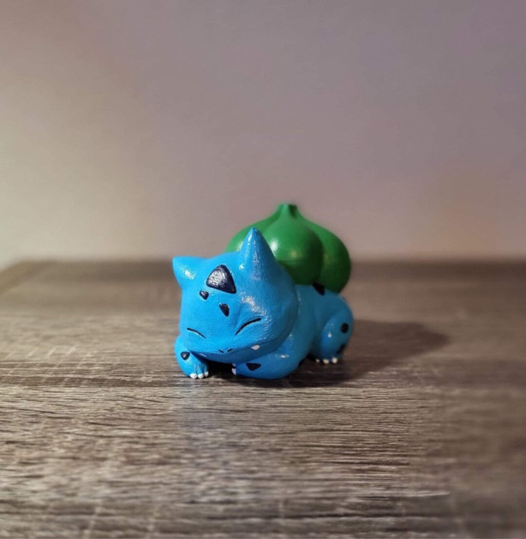 Sleeping Bulbasaur 3D Printed - Etsy