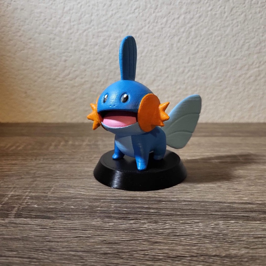 Mudkip 3D Printed - Etsy