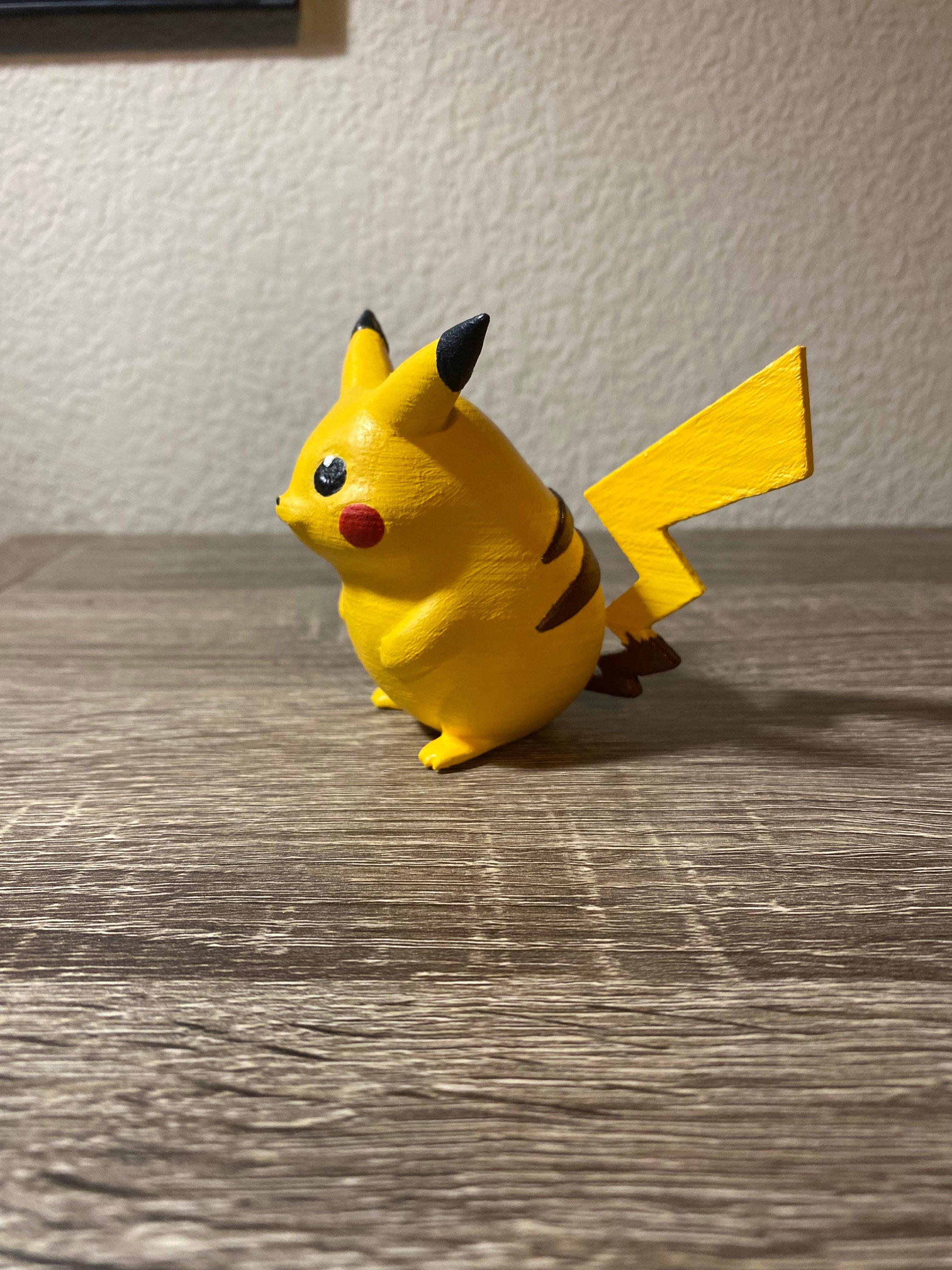 Chubby Pikachu 3D Printed - Etsy
