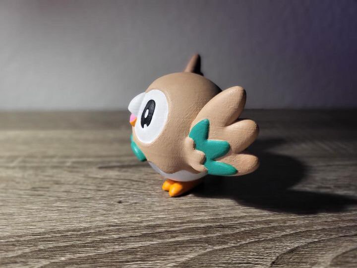 Rowlet 3D Printed - Etsy