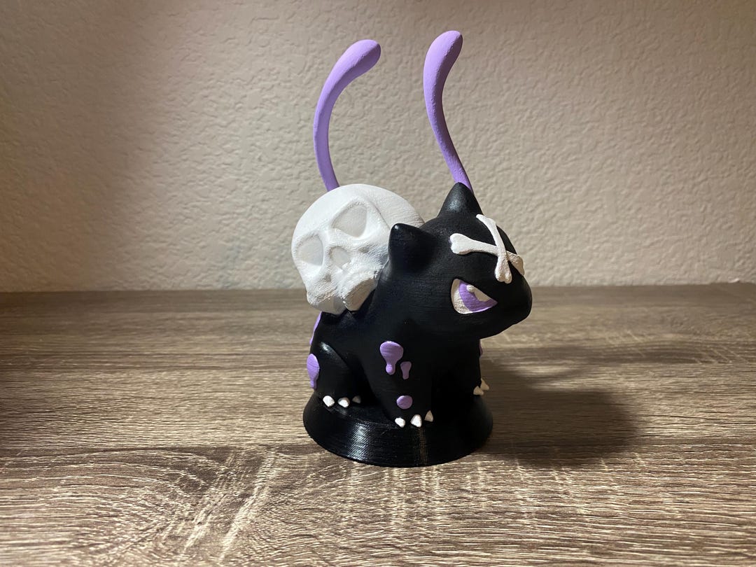 Skull Bulbasaur 3D Printed - Etsy