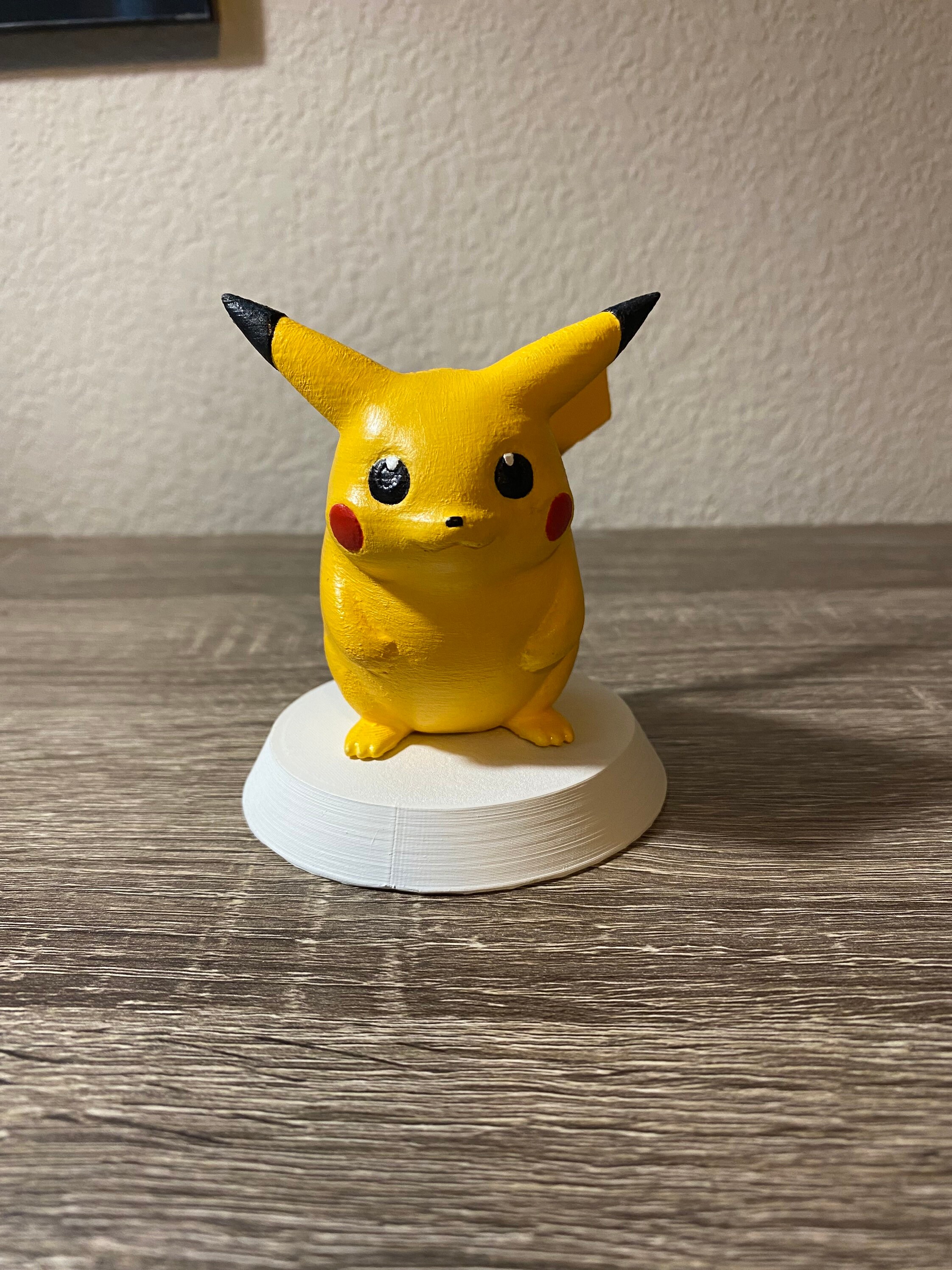 Chubby Pikachu 3D Printed - Etsy