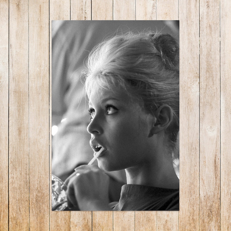 Brigitte Bardot Lollipop Brigitte Bardot Poster Brigitte Bardot Print ...