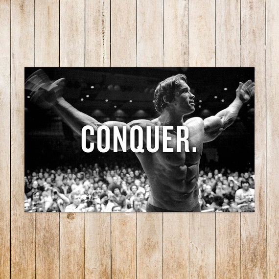 Arnold Schwarzenegger Conquer Without Word