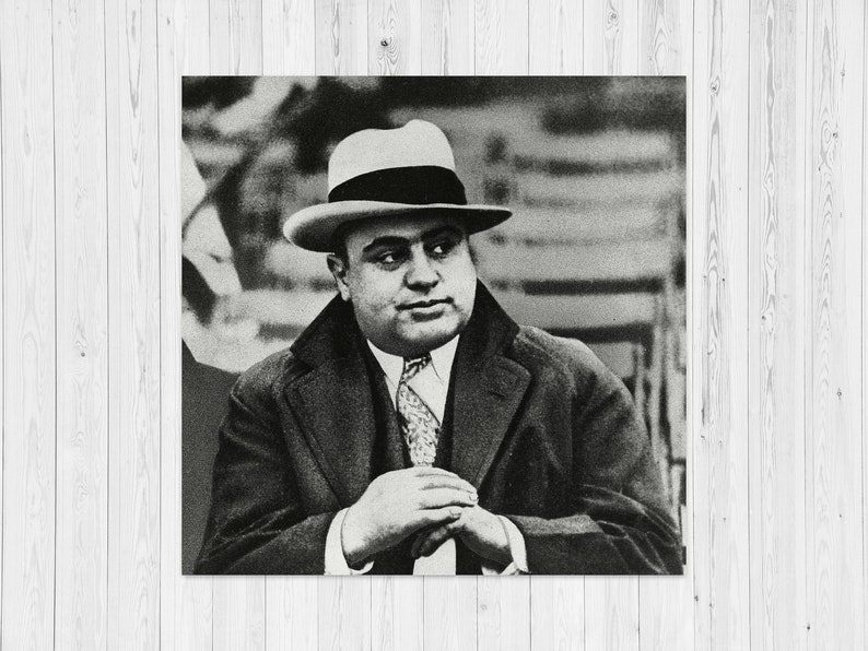Photo of Al Capone, Al Capone Poster, Scarface, American Gangster ...