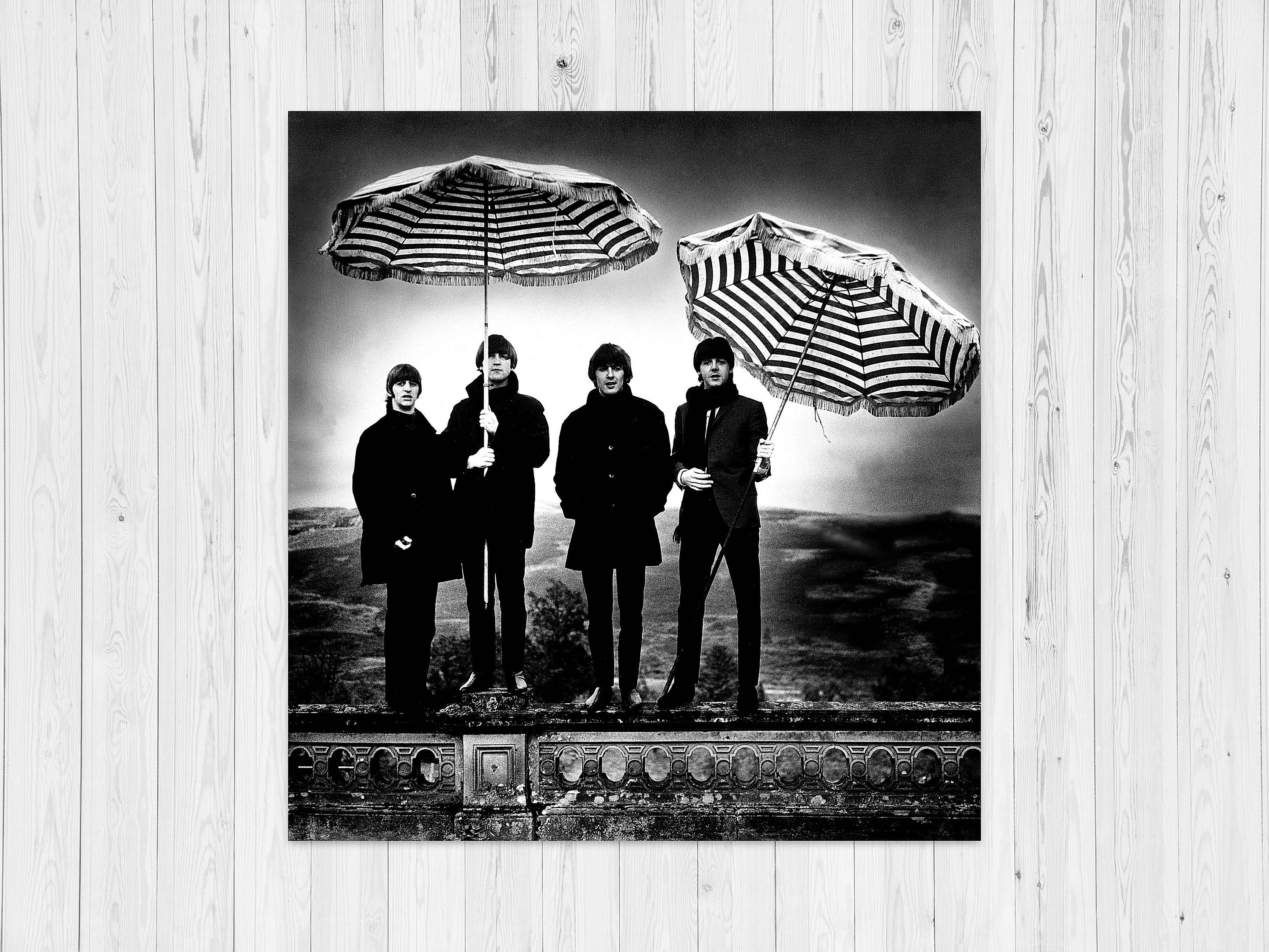 Reproduction of Robert Whitaker Photo, Robert Whitaker the Beatles With ...