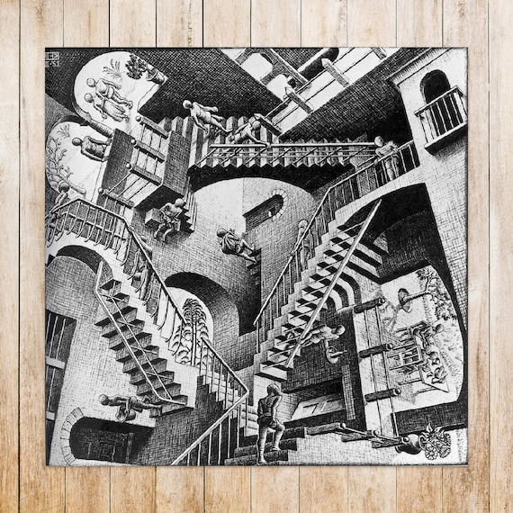 Optical Illusions Stairs Escher
