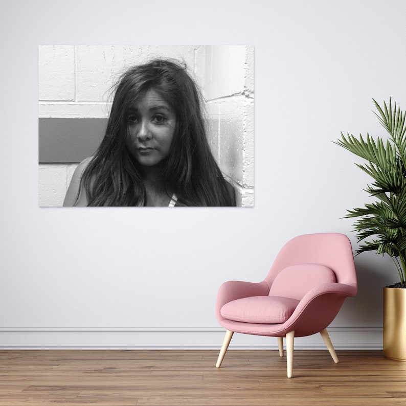 Poster of Snooki Muigshot Snooki Mugshot Lostvintages - Etsy