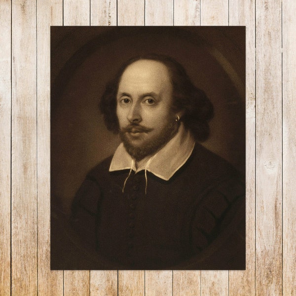Shakespeare Poster - Etsy