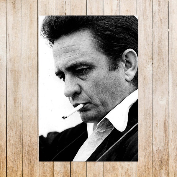Johnny Cash Poster - Etsy