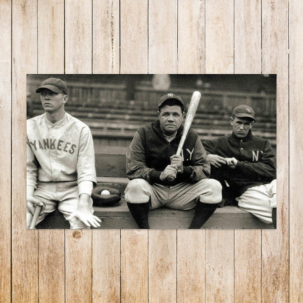 Babe Ruth - Etsy