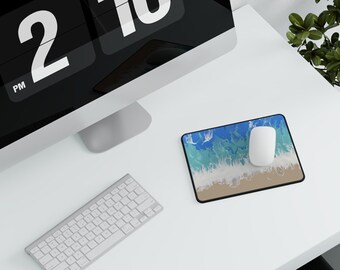 Nature Scene Mousepad Great Blue Heron Mousepad Unique Mousepad for ...