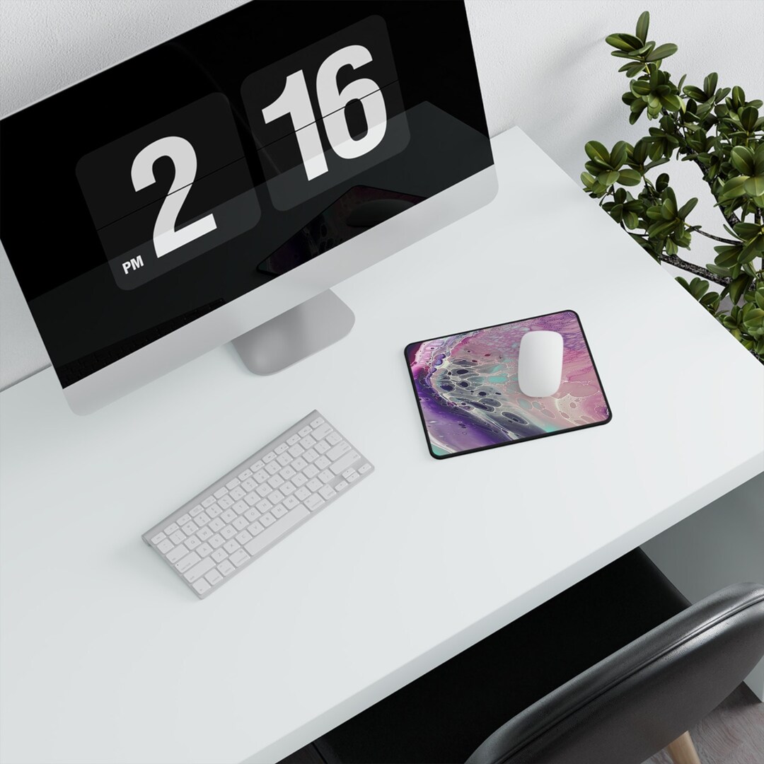Pretty Pink Mousepad for Her Office Space - Etsy