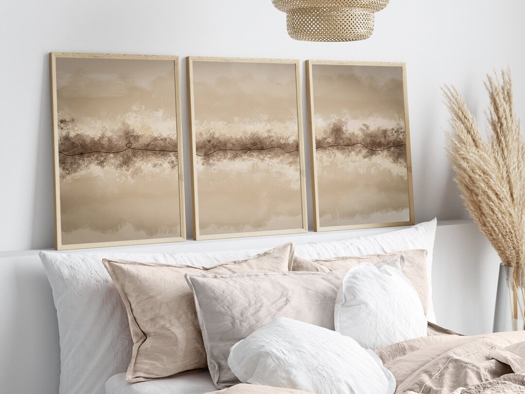 Simple Modern Neutral Gallery Wall Art Printable Minimalist - Etsy