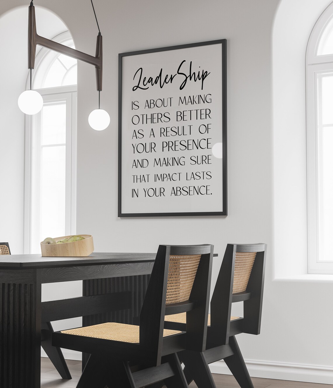 Leadership Quote Motivational Office Decor Printable Wall Art - Etsy