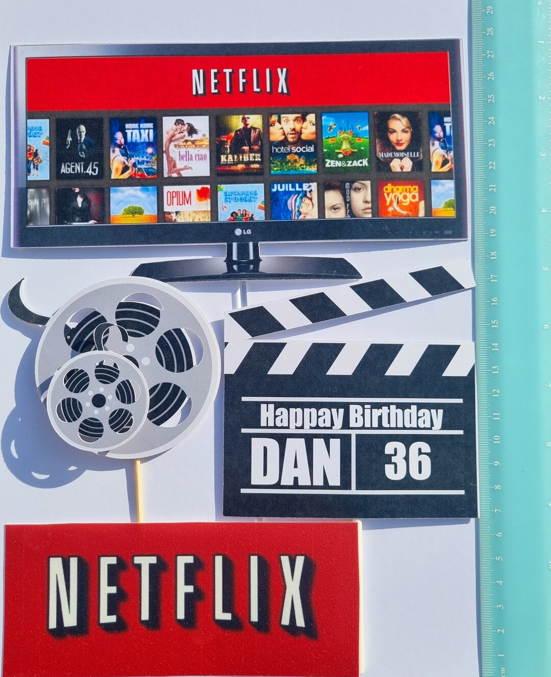 Netflix Cake Topper Bundle Icing Sheet - Etsy