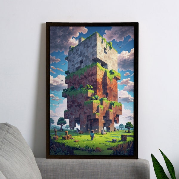 Minecrafts Poster - Etsy