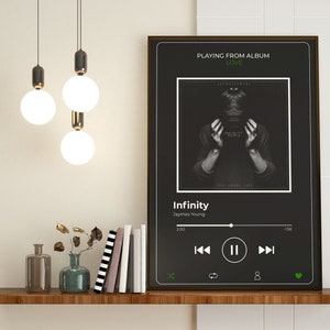 Custom Album Print Personalised Album Poster Print, Choose Your Album ...