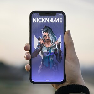 Valorant Custom Wallpaper, Valorant Personalized, Valorant Game ...