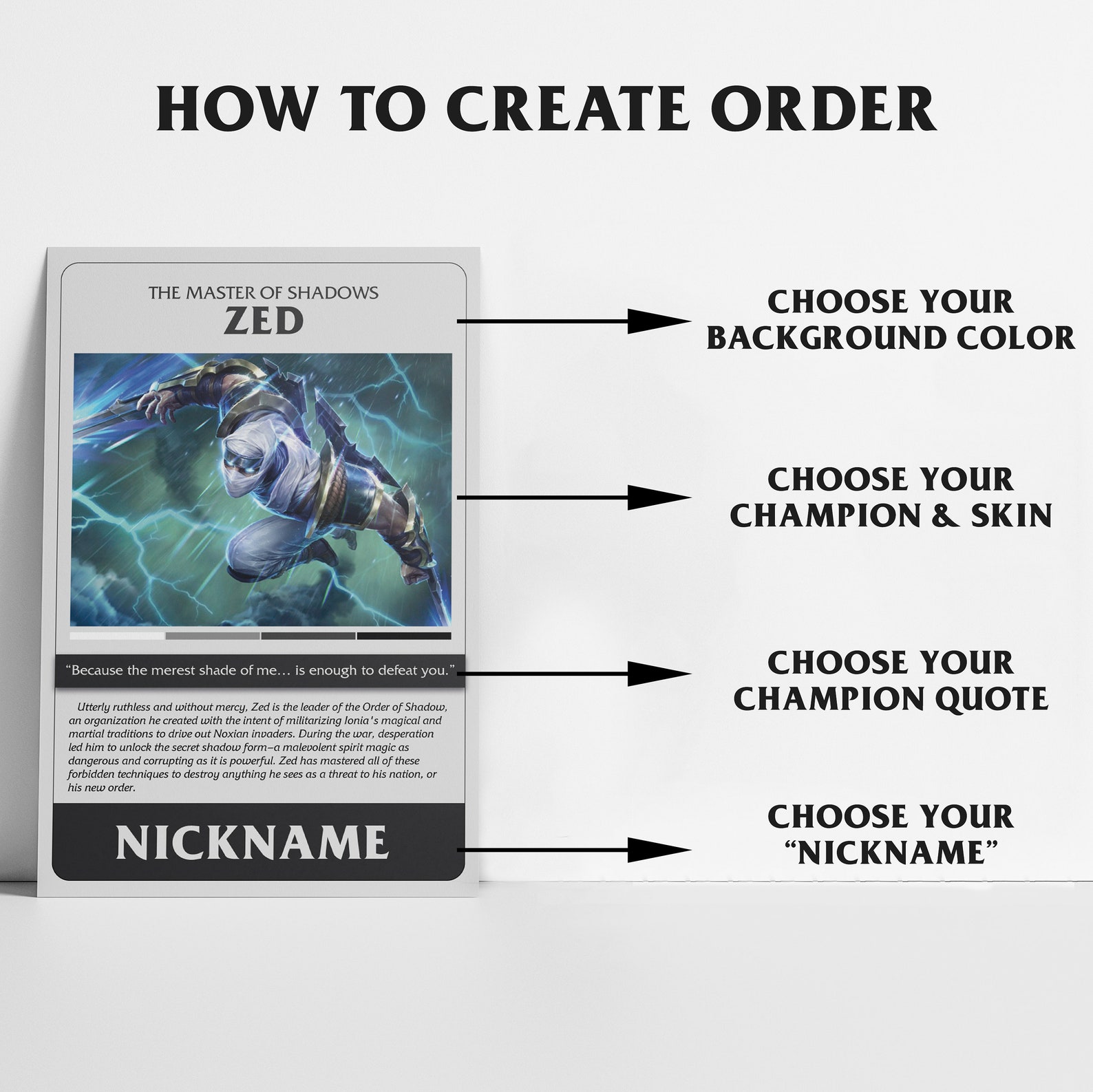 Personalized League of Legends Poster Digital Game Poster | Etsy