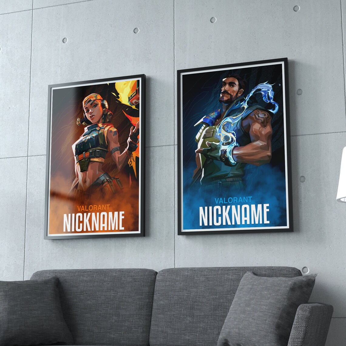 Valorant Custom Poster Valorant Personalized Valorant Fade - Etsy