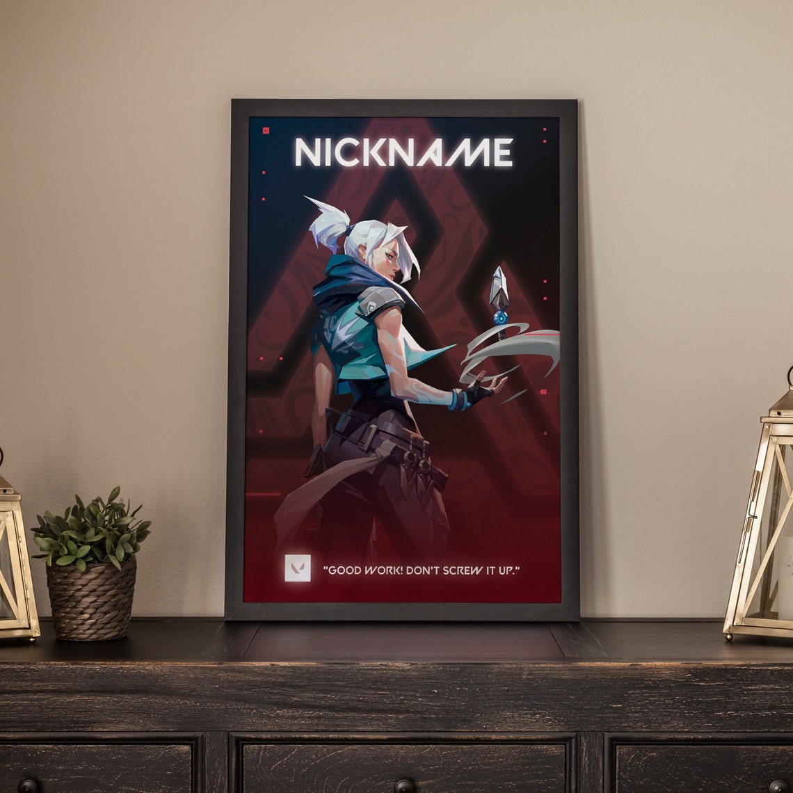 Valorant Custom Poster Valorant Personalized Valorant Game - Etsy