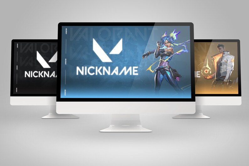 Valorant Custom Wallpaper Valorant Personalized Valorant - Etsy