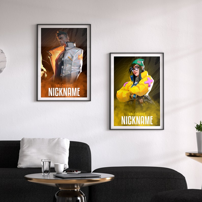 Valorant Custom Poster Valorant Personalized Valorant Fade - Etsy