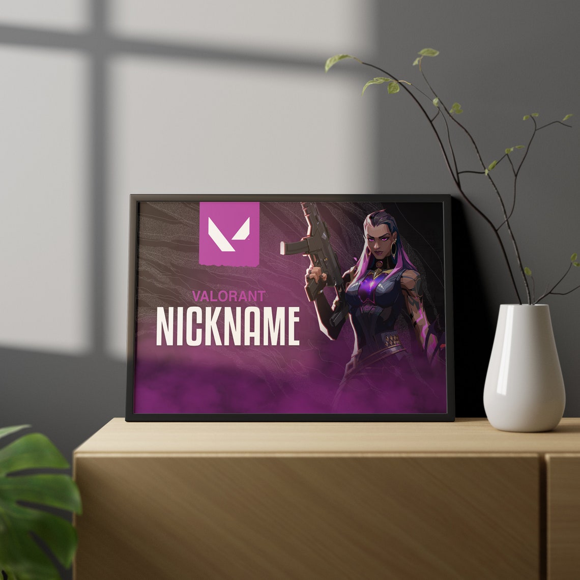 Valorant Custom Poster Valorant Personalized Valorant Fade - Etsy
