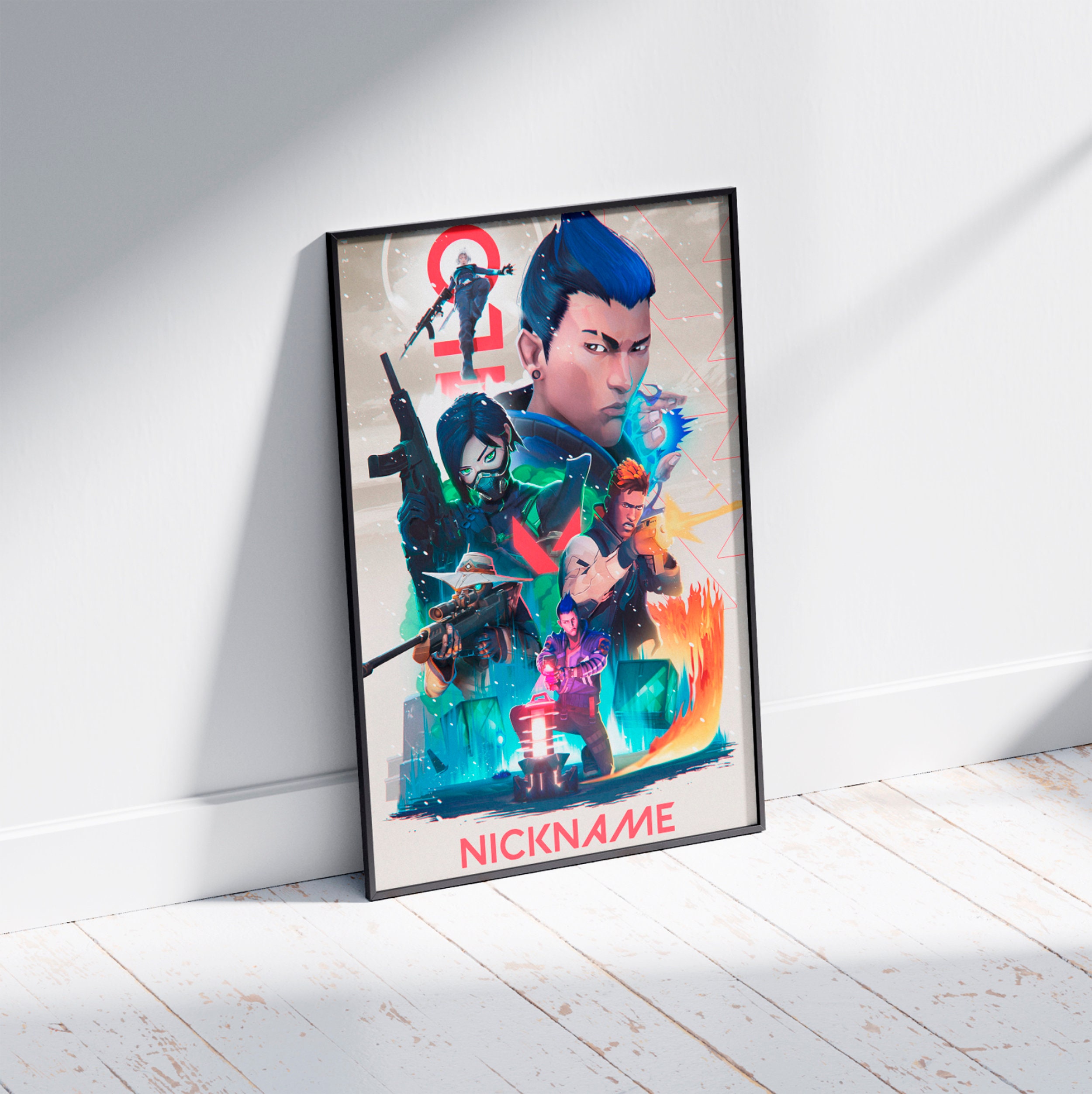 Customized Valorant Agent Postervalorant Game - Etsy