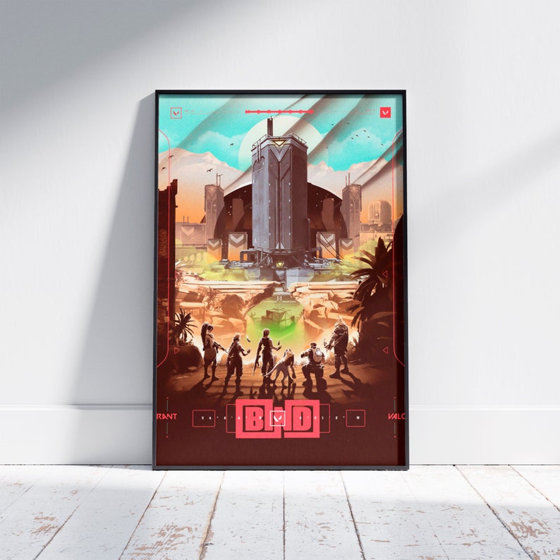 Valorant Map Bind Print Valorant Poster Art Print Digital - Etsy UK