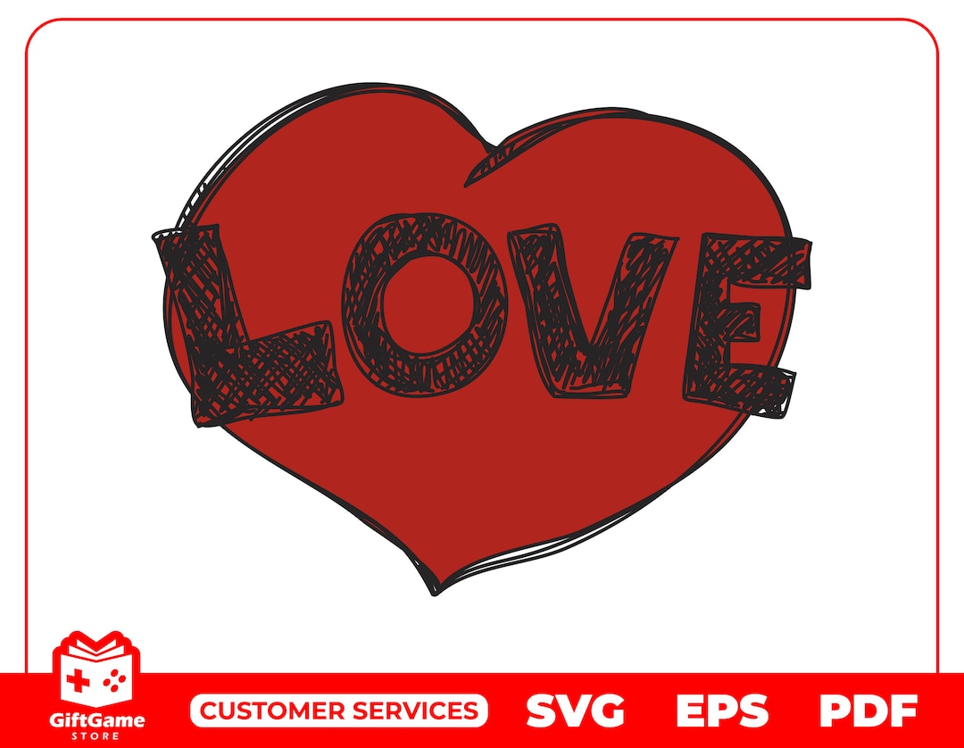 Heart Svg Bundle Corazones Svg, Amor Svg, Días de San Valentín Svg ...