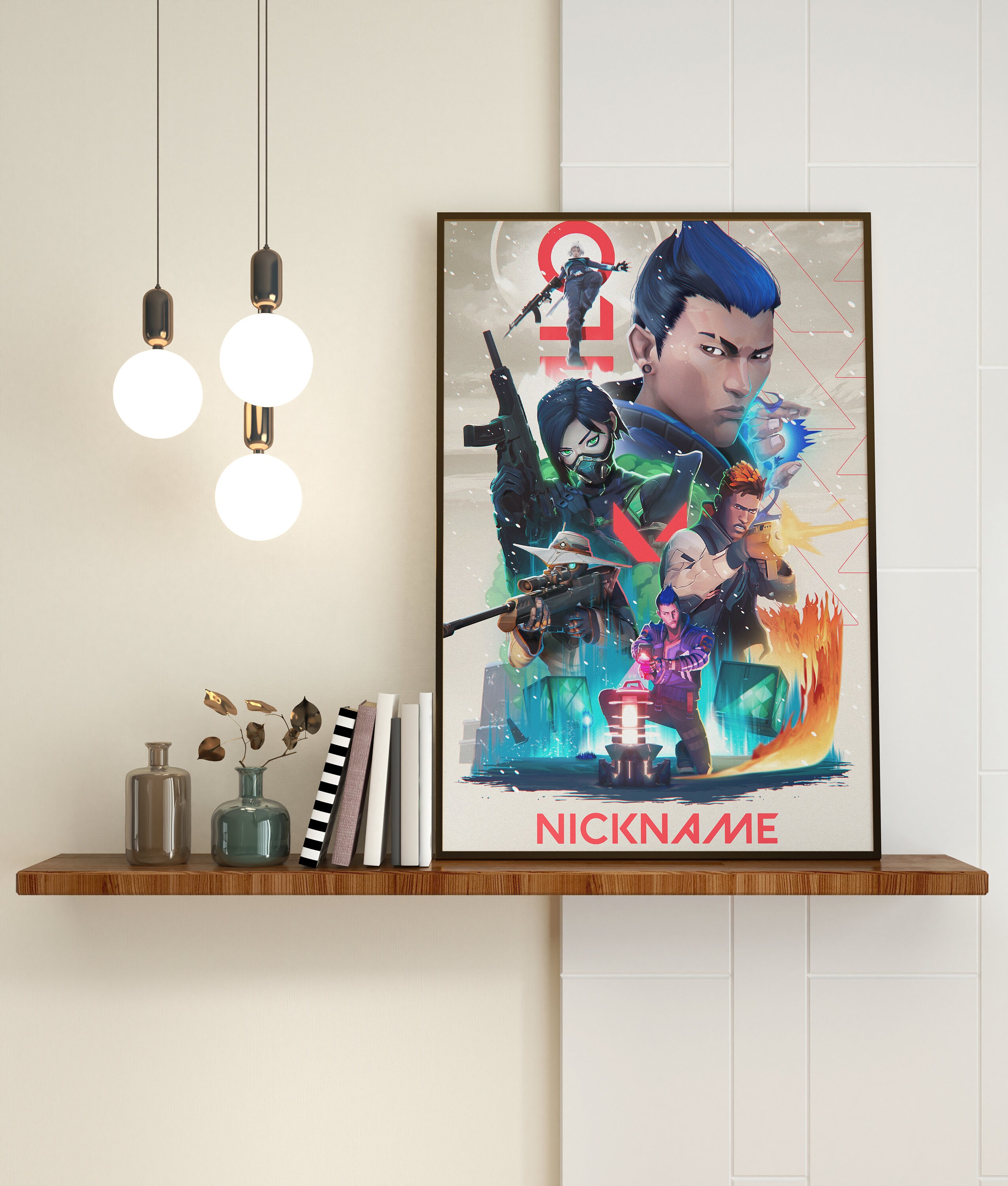 Customized Valorant Agent Postervalorant Game - Etsy