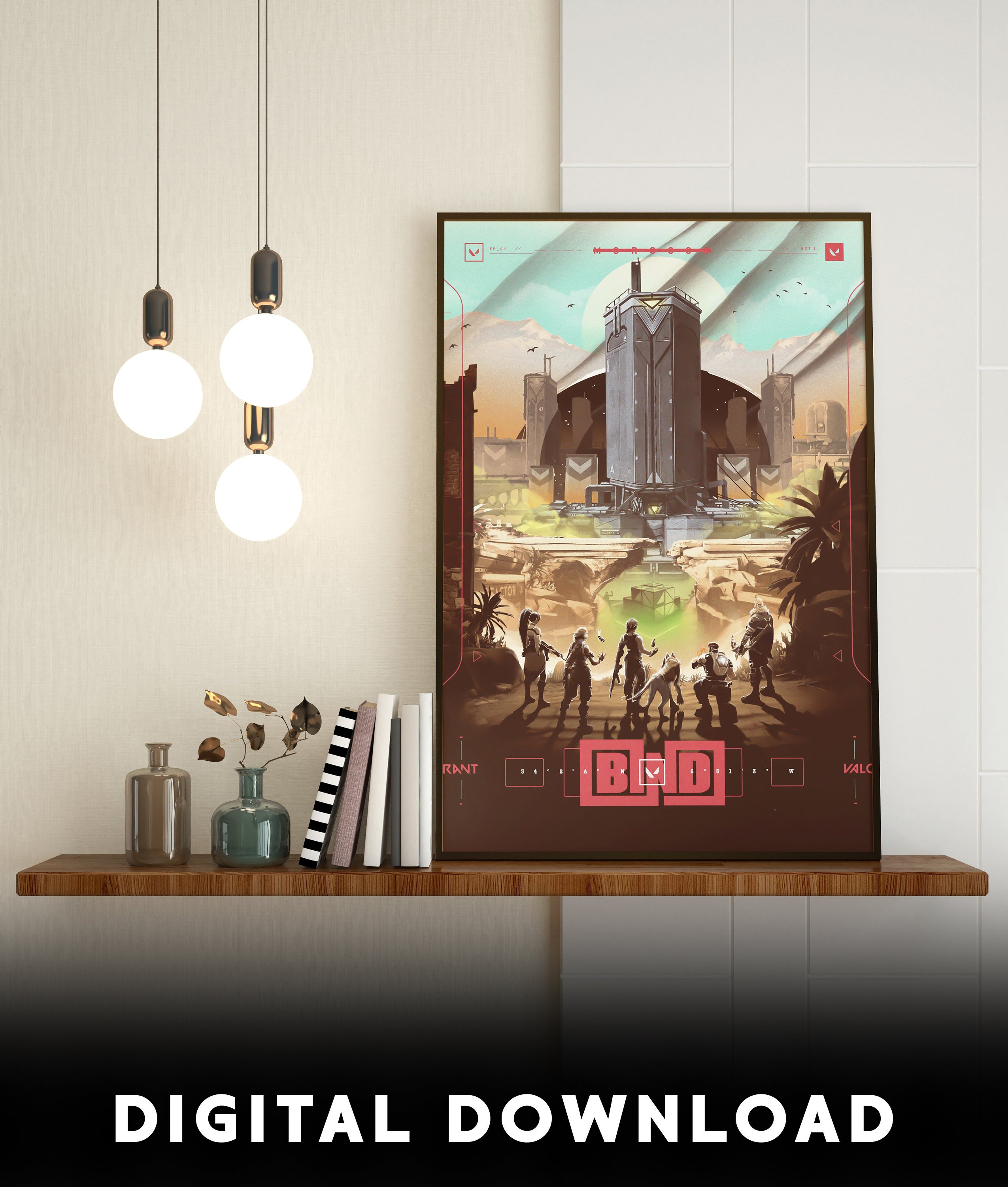 Valorant Map Bind Print Valorant Poster Art Print Digital - Etsy Australia