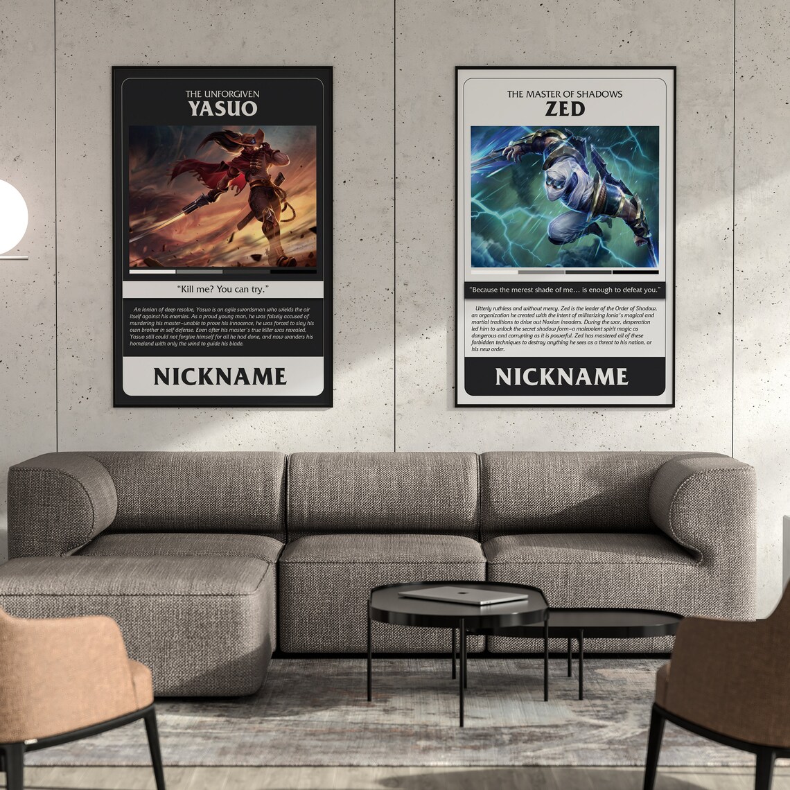 Personalized League of Legends Poster Digital Game Poster - Etsy