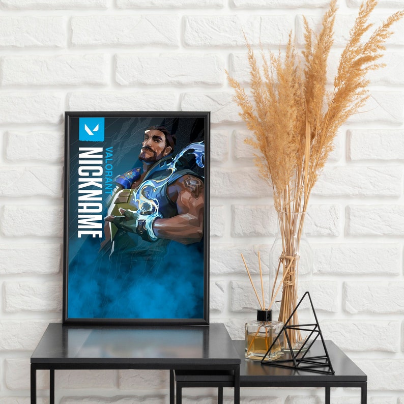 Valorant Custom Poster Valorant Personalized Valorant Fade - Etsy