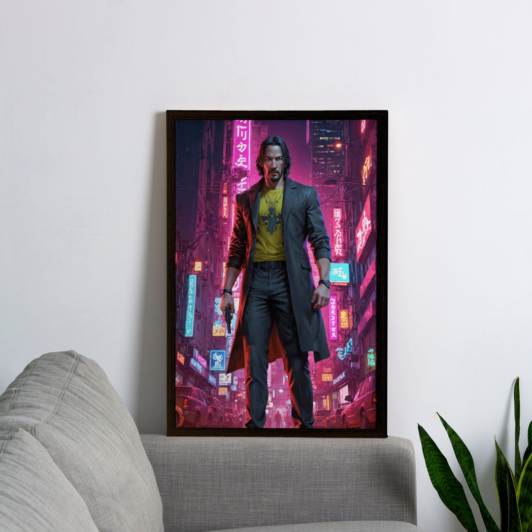 Cyberpunk 2077 Poster Cyberpunk Cover Gaming Poster Gaming Decor Video ...
