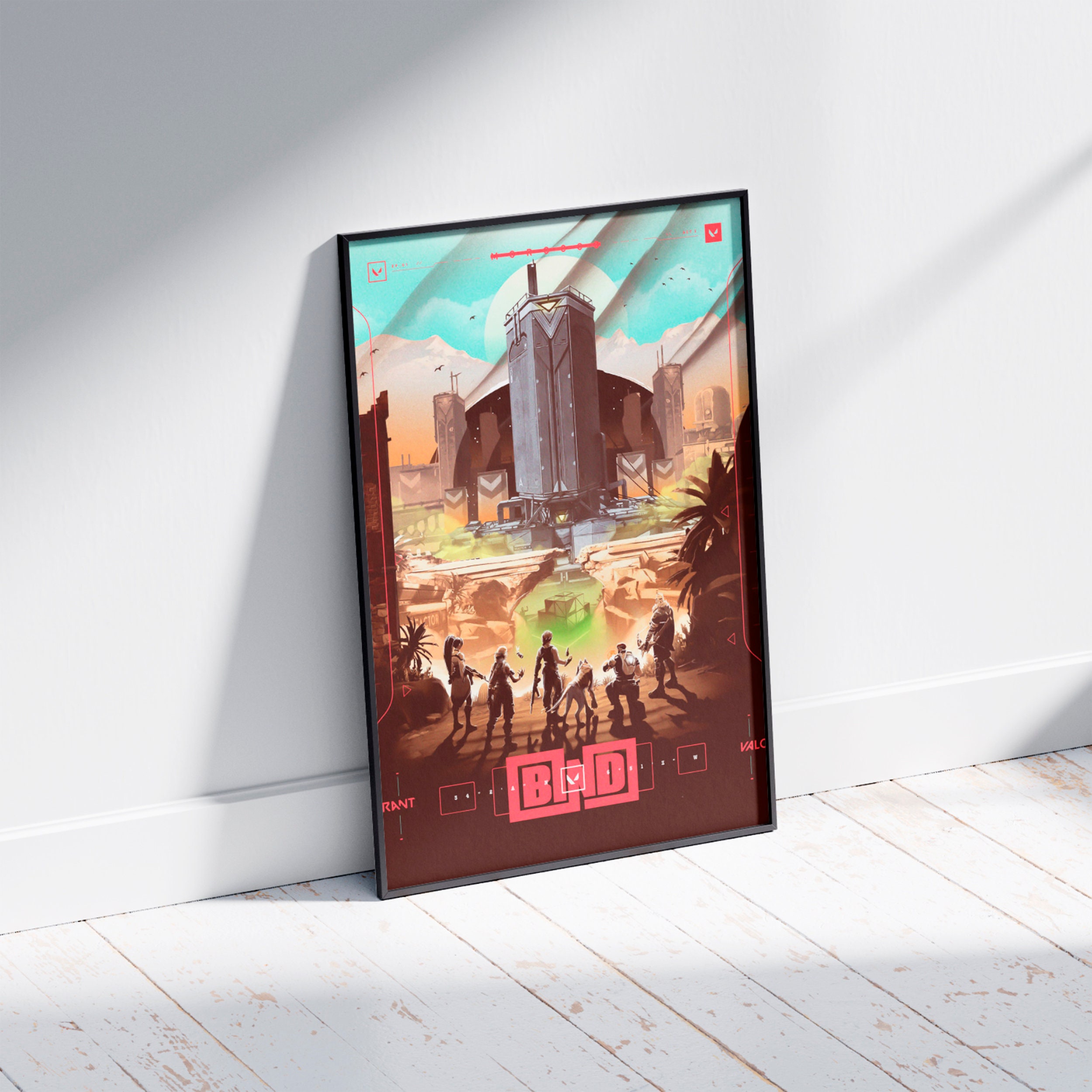 Valorant Map Bind Print Valorant Poster Art Print Digital - Etsy Australia