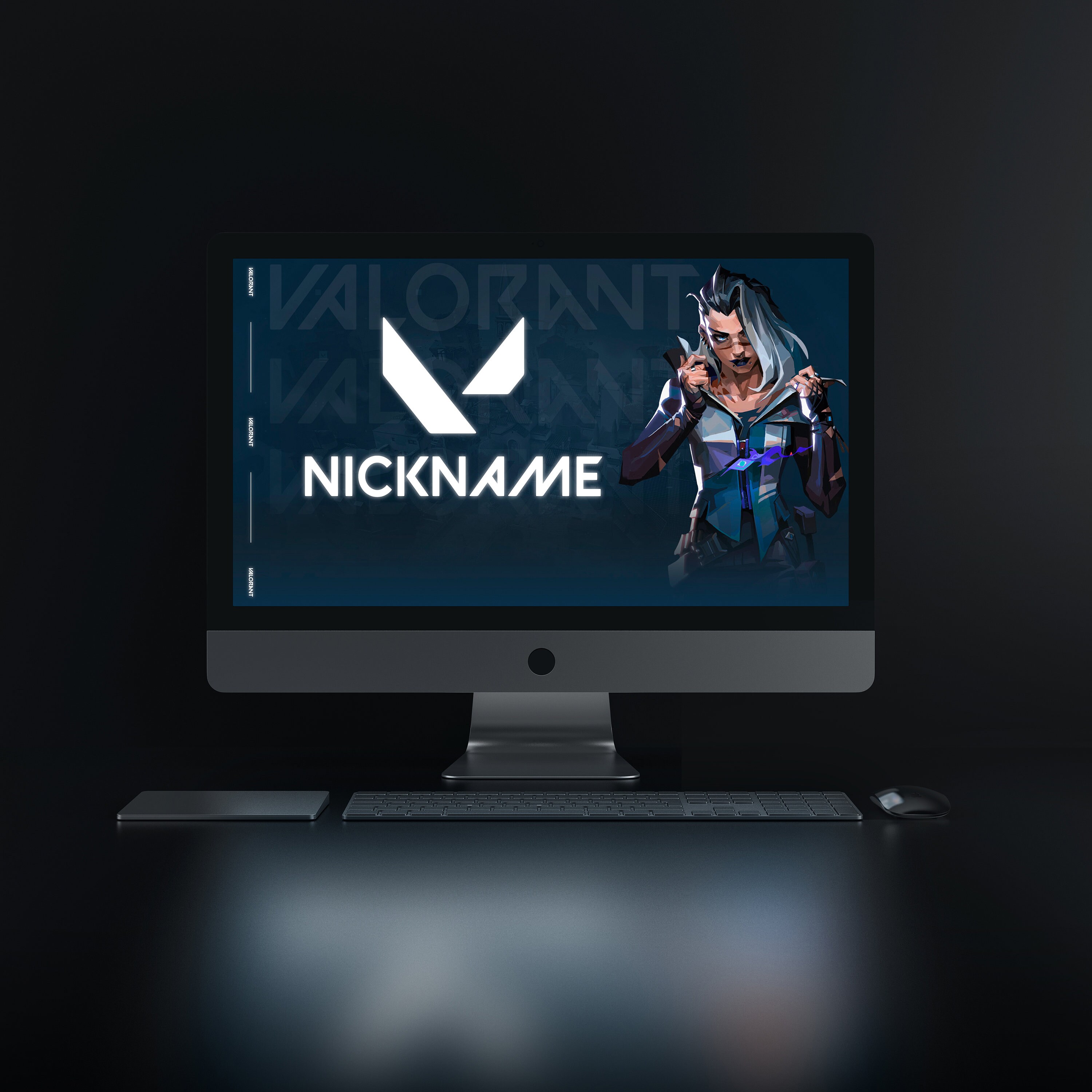 Valorant Custom Wallpaper Valorant Personalized Valorant - Etsy UK