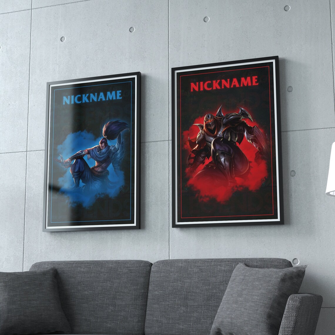 Custom League of Legends Poster Digital Game Poster Lol - Etsy