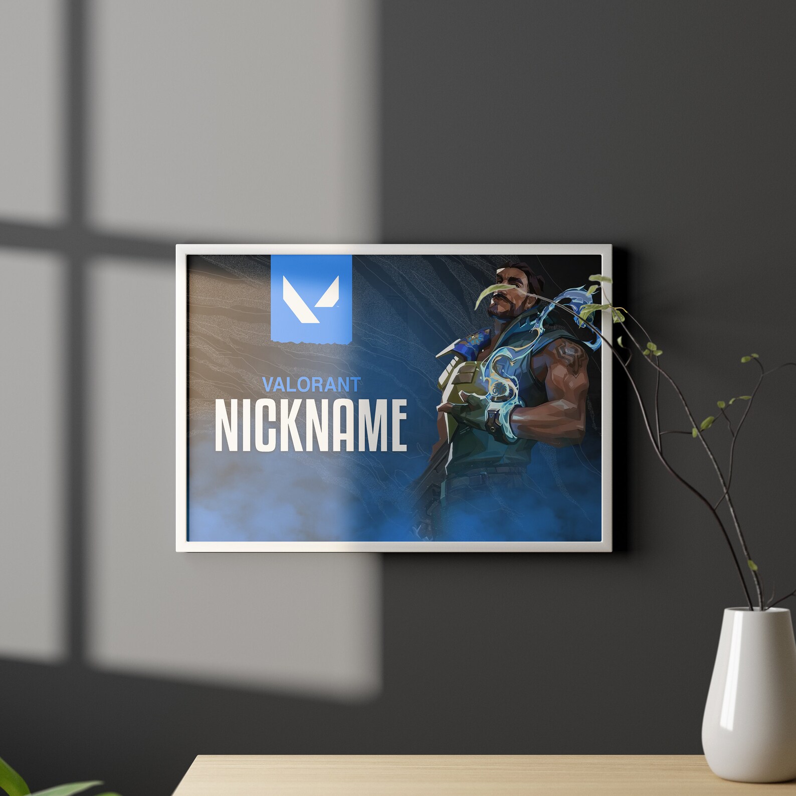 Valorant Custom Poster Valorant Personalized Valorant Fade - Etsy